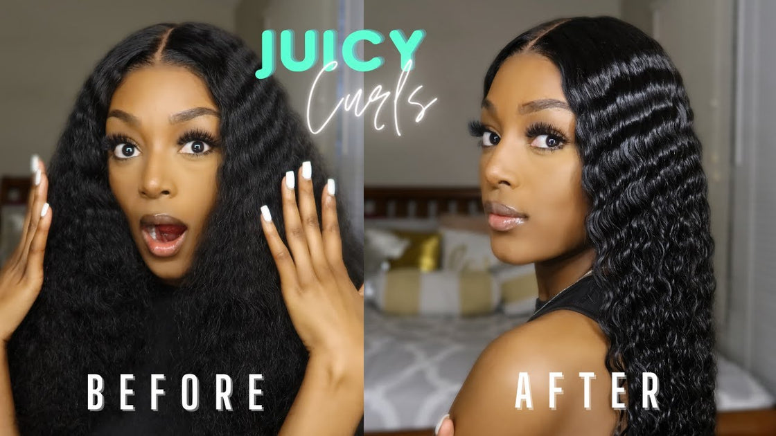 How To Keep Deep Wave Hair Looking Wet – OQHAIR