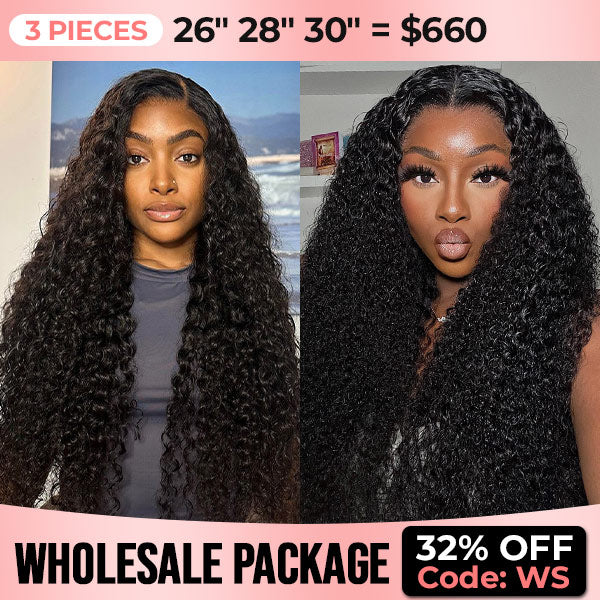 Wholesale Package | Wear Go Glueless Wigs Pre Cut 4x6 HD Lace Wigs Hum ...