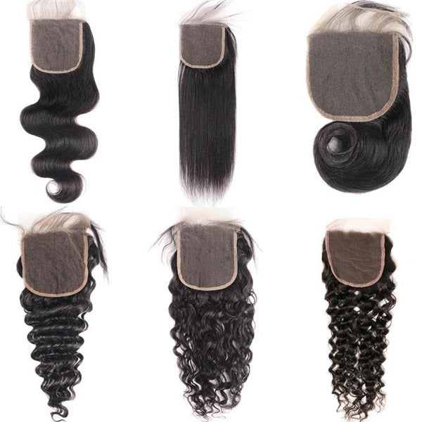 100% Human Hair Bundles and PrePlucked Lace Closure & Lace Frontal – OQHAIR