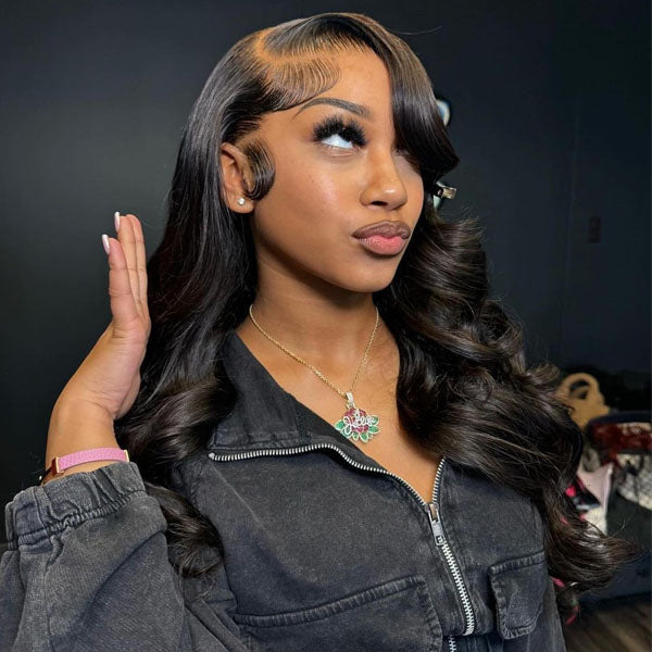 Body Wave Bleached Knots Invisi Drawstring 360 Glueless Wig | OQ Hair ...