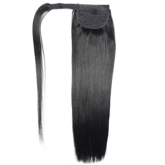 Wrap-around Magic Velcro Ponytail Extension – OQHAIR