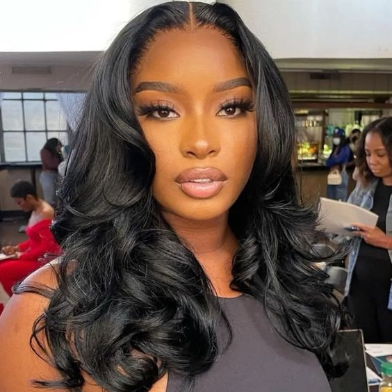 Ocean Wave Glueless Wigs Wear Go Pre Cut HD Lace Front Wigs | OQHAIR